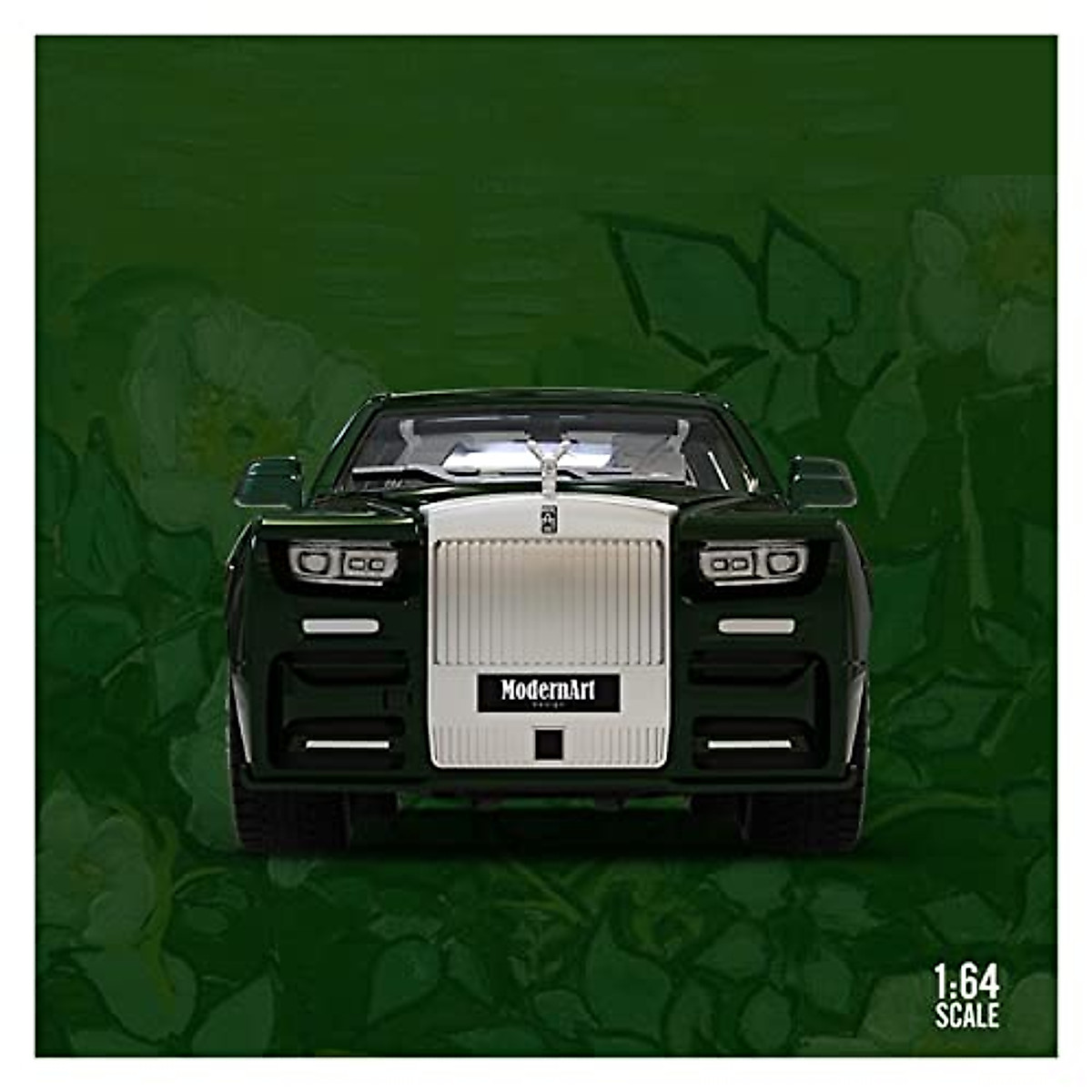 Scale Models 1 64 Model Car for Rolls-Royce Phantom Wild Rose Coating Alloy Die-cast Vehicle Adult Collection Mini Vehicles