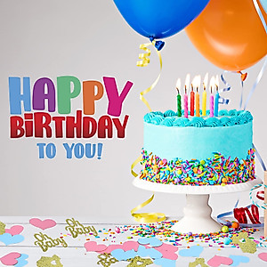 Prasacco 240 PCS Gender Reveal Confetti Baby Shower Decorations Glitter Baby Clothes Confetti Party Table Confetti for Gender Reveal Party Table Decorations