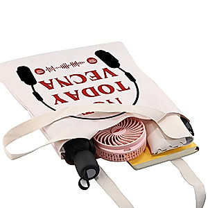 CMNIM ST Season 4 TV Series Inspired Gift Sci Fi Tote Bag Not Today Vecn- Sci Fi Thriller Movie Lover Gift for Fans (Sci Fi Tote Bag)