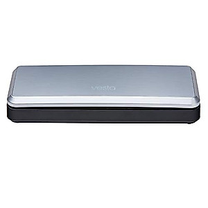 Vacuum Sealer by Vesta Precision - Vac 'n Seal | Extends Food Freshness | Perfect for Sous Vide Cooking | Dry and Moist Food Mode | Automatic and Manual Vacuum Mode