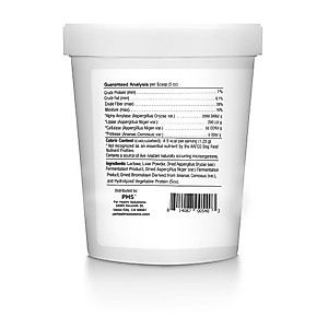 PHS Syner-G Digestive Enzymes Supplement for Dogs and Cats - Enzymes Alpha-Amylase, Lipase, Cellulase, and Protease - Digestion Support, Absorption of Nutrients, Skin Health - Made in USA - 454 grams