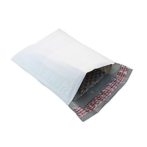Progo 50 ct #1 Poly Bubble Mailers 7.5 x 11 Inch Bubble Lined Poly Mailer. Tear-proof, Water-resistant and Postage-saving Lightweight Shipping Envelopes/Bags.