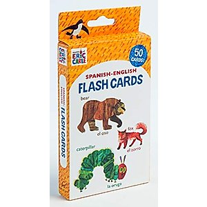 World of Eric Carle (TM) Spanish-English Flash Cards: (Bilingual Flash Cards for Kids, Learning to Speak Spanish, Eric Carle Flash Cards, Learning a Language)