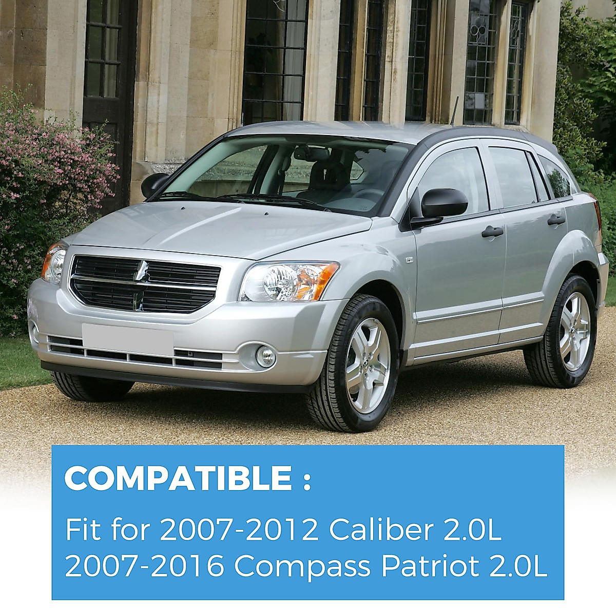 RP Remarkable Power, G158 Fit for 2007-2012 Caliber 2.0L/2007-2016 Compass Patriot 2.0L Engine Motor Transmission Mount A5415 A5416 A5417 A5418