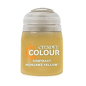 Citadel Contrast Paint - Ironjawz Yellow - 18ml Pot