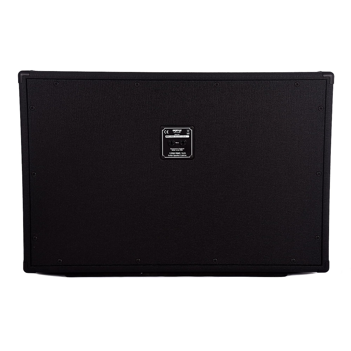 Orange 2x12 Cabinet Celestion V30 16 Ohm Black