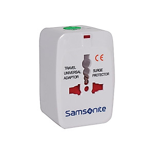 Samsonite® Power Adapter, World Wide, White