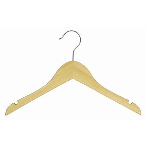 Only Hangers Juniors Wooden Dress/Shirt Hanger - 14" (25)