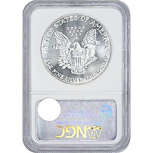 1987 $1 American Silver Eagle MS69 NGC