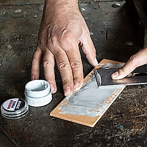 Trend Ultra Fine Mirror Paste & Premium Leather Strop, Hone and Polish Your Knives and Sharpened Tools, DWS/MP/KIT