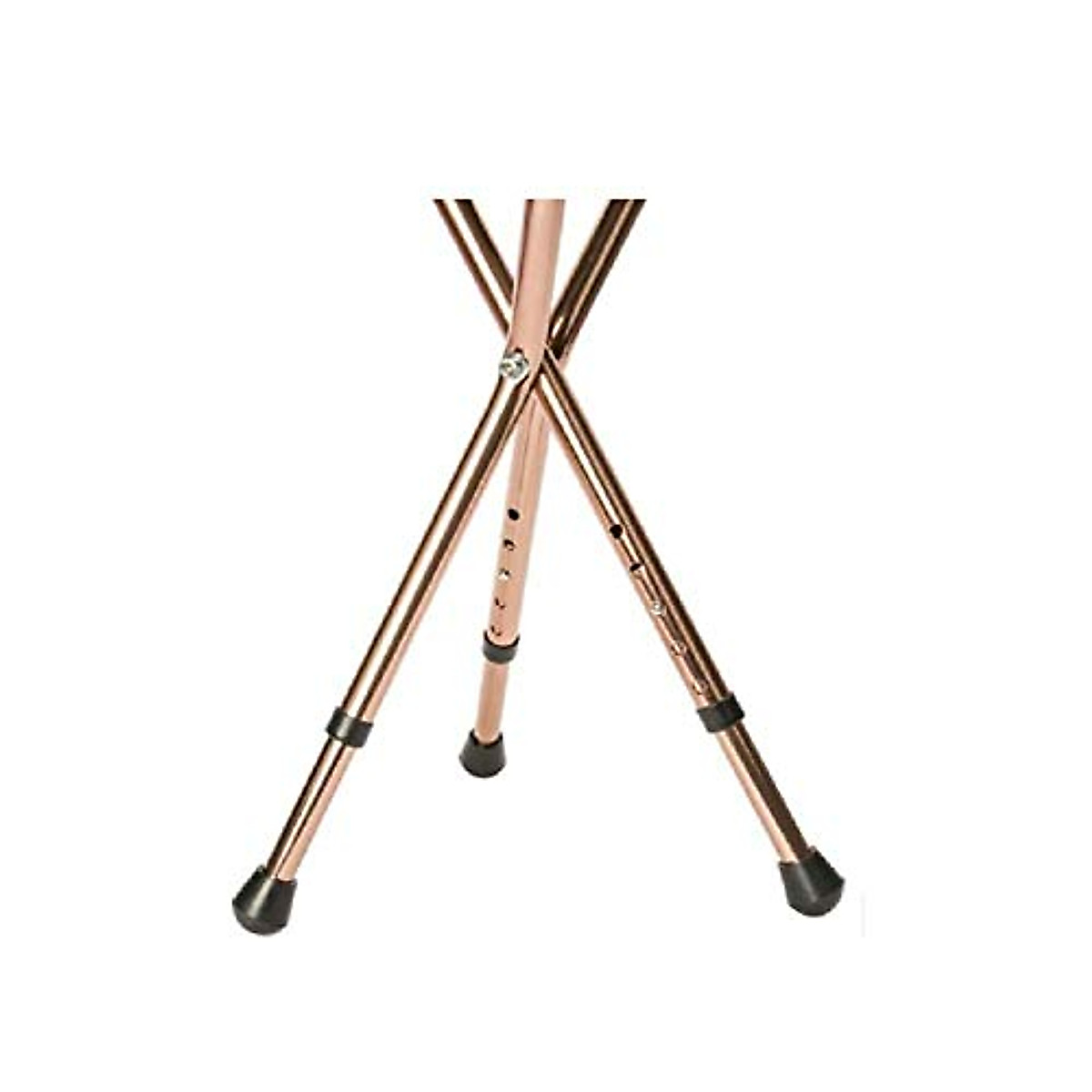 Walking Cane Chair, Three Legged Seat Folding Walking Stick Portable Height Adjustable Walking Cudgel Stick Stool Unisex for Elderly,Crutches