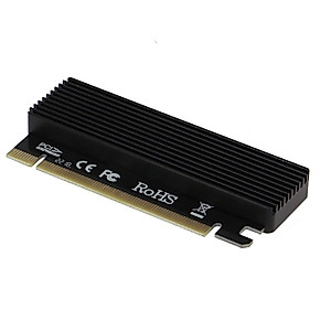 Sedna - PCI-e 16x to M2 NVMe SSD Adapter with Heatsink Cover