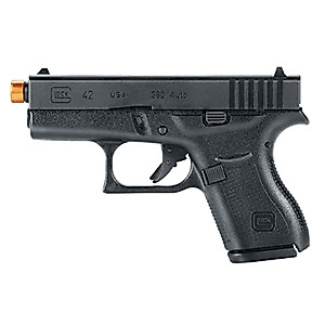 Elite Force Glock G42 Sub-Compact GBB Blowback 6mm BB Pistol Airsoft Gun, Black