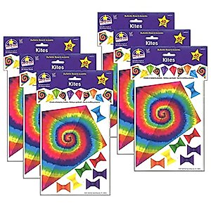 North Star Teacher Resources Bulletin Board Accents, Kites - Soar to Your Potential, 40 Per Pack, 6 Packs (Nst3214-6)