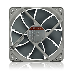 Noctua NF-P12 redux-1300 PWM, Quiet Fan, 4-Pin, 1300 RPM (120mm, Grey)
