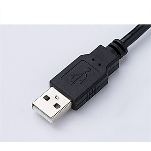 USB-DS for Servo Drive DS2 DS3 DS5B DS5C DS5E DS5L debug and Download Data Cable Black