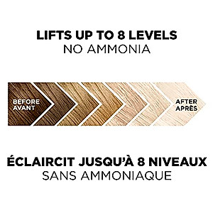 L'Oreal Paris Feria Multi-Faceted Shimmering Permanent Hair Color, Very Platinum, Pack of 1, Hair Dye