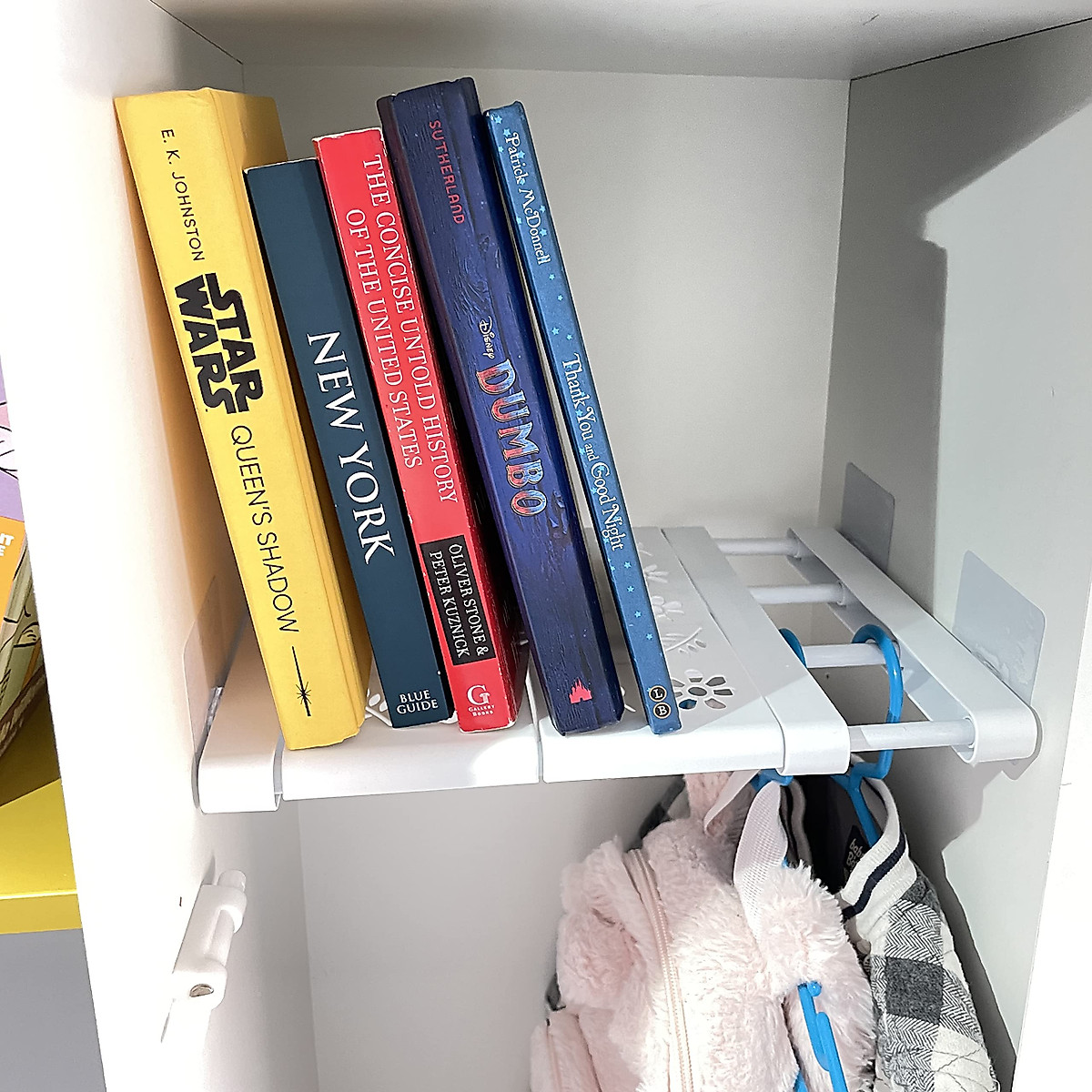 cOOva School Locker Shelf Organizer, Locker Shelf for School Locker Organizer Shelf for Small Lockers, Locker Accessories for Work, Locker Shelves for Lockers