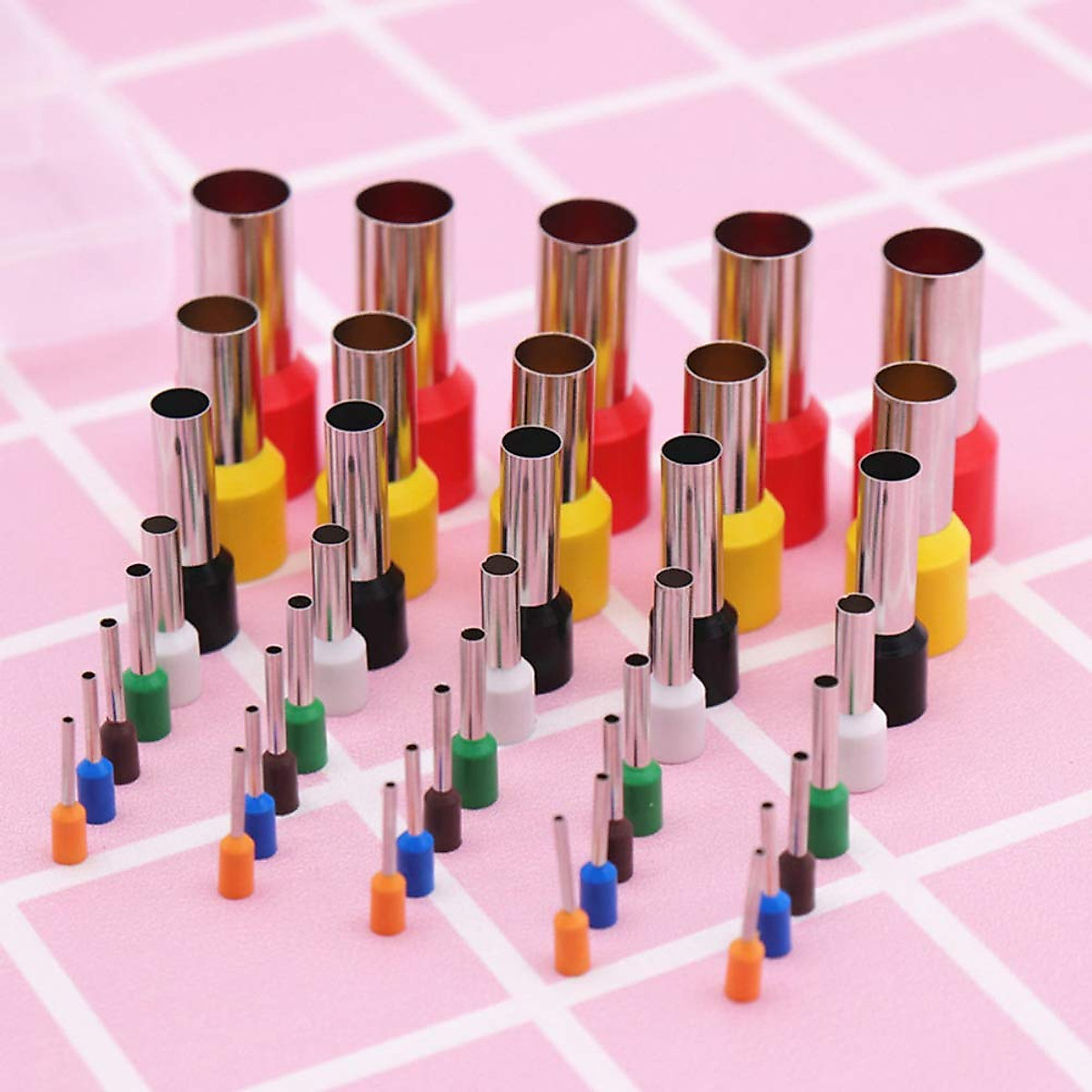 Artibetter Clay Cutters Stainless Steel Mini Indentation Circle Shape Cutters Mold for Polymer Clay Pottery 40PCS/Set