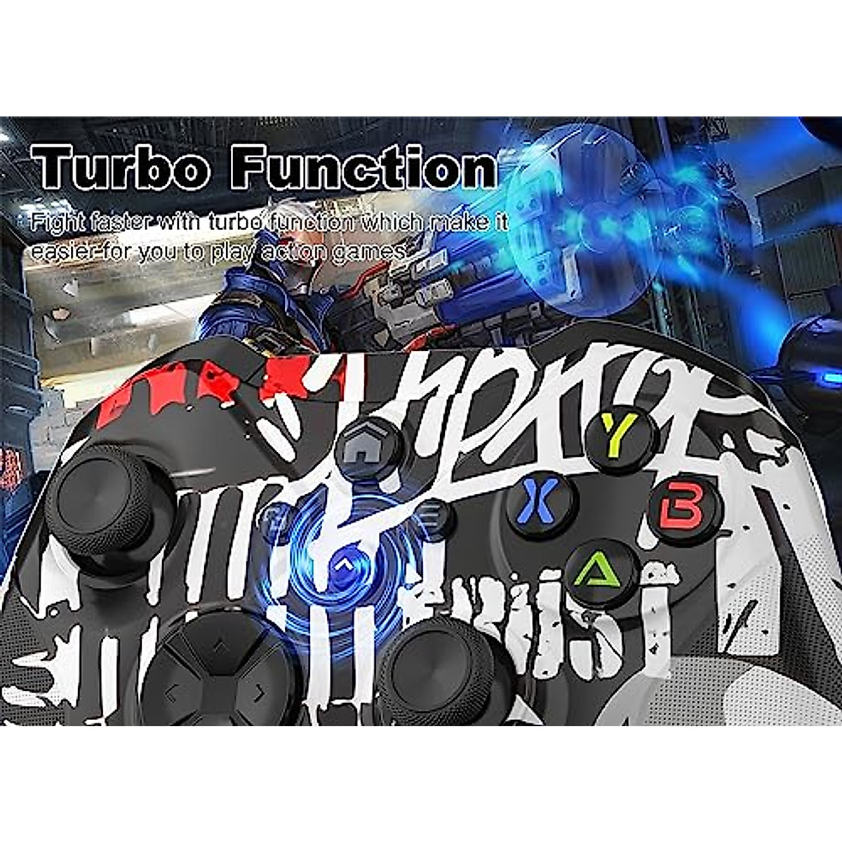 Gamrombo Wireless Controller Replacement for Microsoft Xbox Series X/S, Compatible with Xbox One, Xbox One X/S, Android/iOS/PC Windows 7/8/10/11, Special Edition Custom Game Controller with Wifi/Turbo/Macro/Dual Vibration & Headphone Jack
