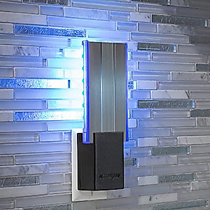 DynaTrap DT3009-1003S DT3009-100S Flylight Indoor Insect, Fly Trap-Black, White