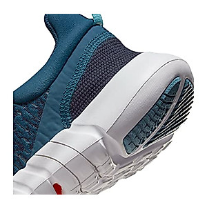 Nike womens Free Run 5.0 Sneaker, Valerian Blue Barely Green Obsidian, 9