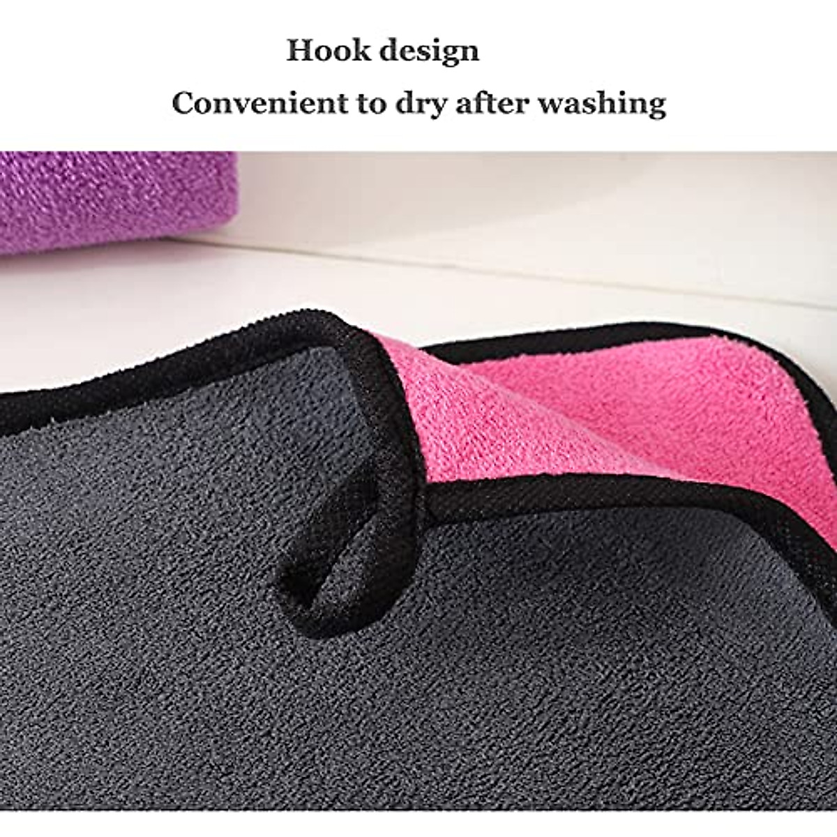 Odilvves Microfiber Towels for Cars,Pack of 5,Car Drying Towels,16"x16",It can Also Wipe The Floor, Home, Glass, etc.