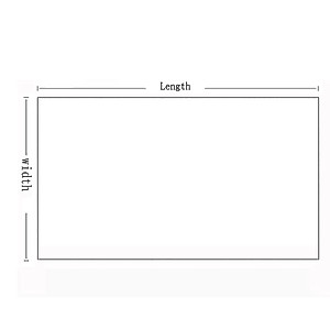 Clear PVC Desk Chair Mat Area Rugs Clear Vinyl Plastic Floor Runner Protector, Desk Chair/Stairs/Pets Carpet Protector Mat, Non-Skid Waterproof Dustproof,80cm/100cm/120cm/140cm Wide for Office & Home