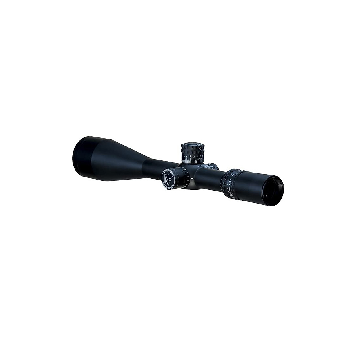 NIGHTFORCE NXS 8-32x56mm F2 30mm Tube Black Hunting Gun Scope - ZeroStop Parallax Adjustable Second Focal Plane Long-Range Shooting Scope Moar-T Reticle (C509)