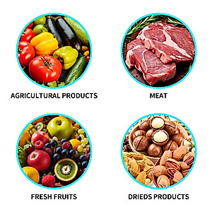 Sous Vide Bags Reusable 24 Pcs, BPA Free Resealable Vacuum Seal Bags 15 pcs for food with 5 Air Valves, 2 Seal Clips and 2 Sous Vide Clips for cooking, High Temperature Cooking, Food Refrigeration.