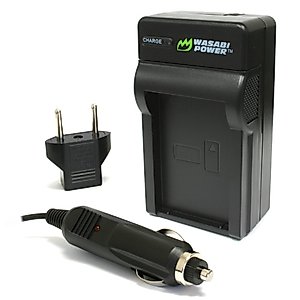 Blue Nook Kodak EasyShare V530, EasyShare V603 - Replacement Battery Charger (Incl. Car and European Plug Adapters)
