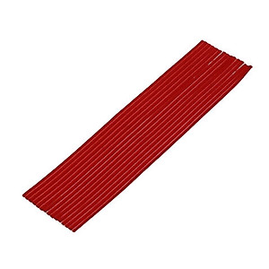 AmeriCan Goods 64/Pcs Rope Strips Dental Utility Wax Round Rope Red 3/16" x 11" Dental Base 4/pk Sheets Orthodontic Wax