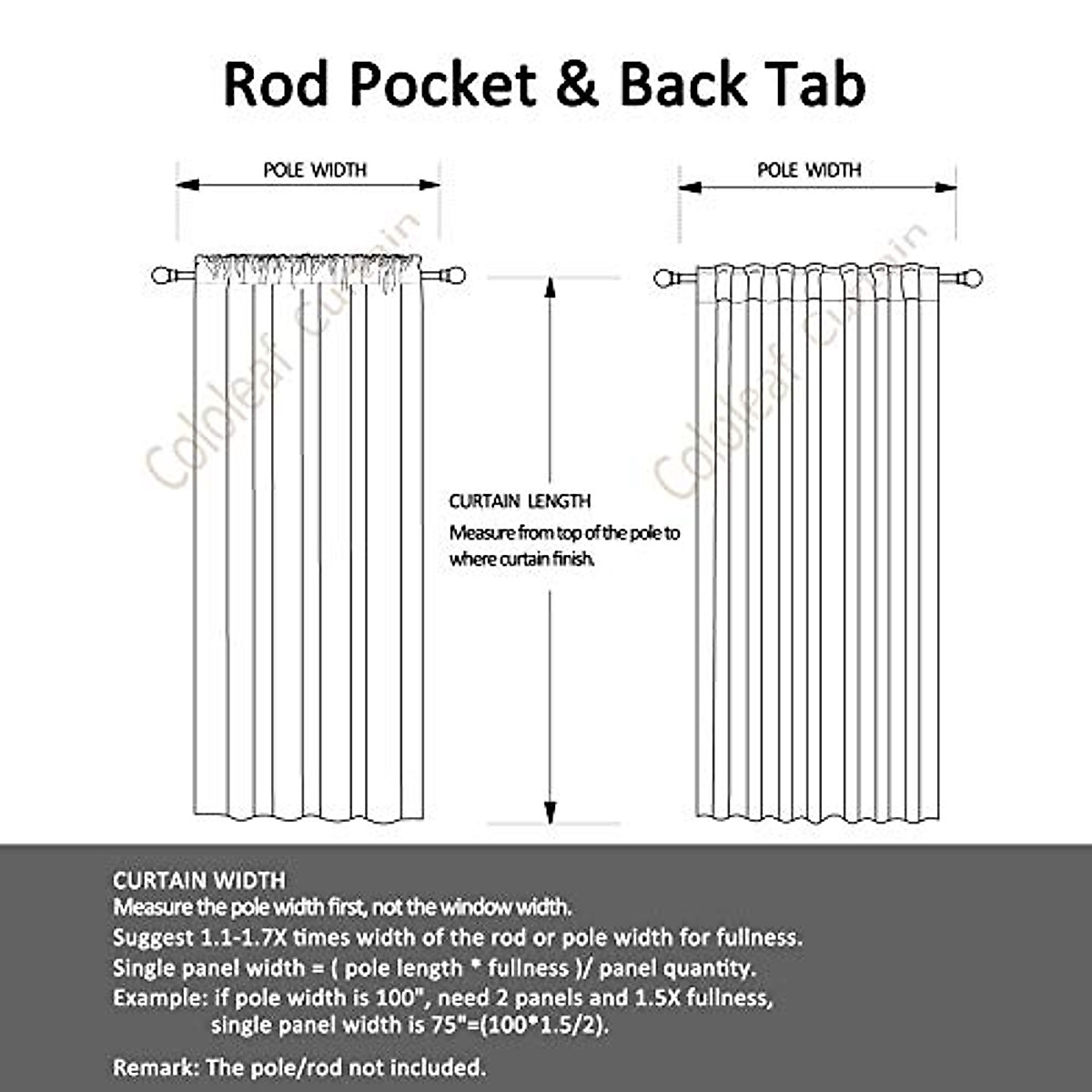 cololeaf Living Room Blackout Velvet Curtains, Back Tab/Rod Pocket Blackout Lined Curtains Room Darkening Thermal Insulated Curtains for Living Room,Silver Grey 120W x 96L Inch (1 Panel)