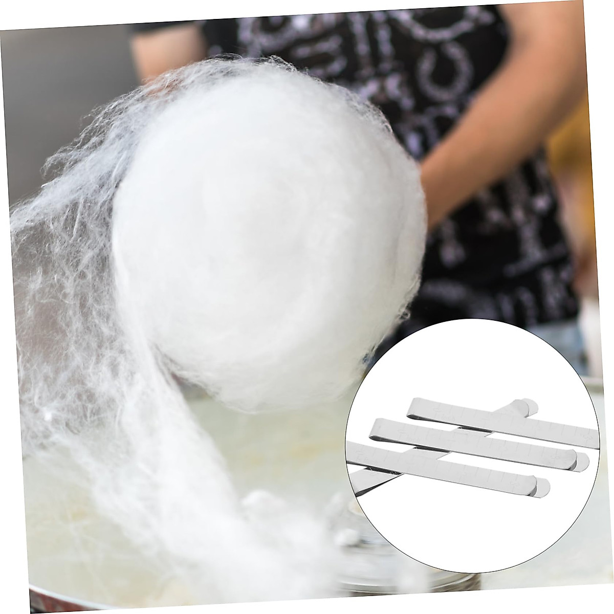 10pcs Cotton Candy Net Clip Stabilizer Kit Candy Floss Mesh Clips Candy Floss Making Supplies Spun Sugar Making Supplies Candy Clip Spun Sugar Making Clips Candy Floss Clips