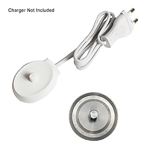 Relsy Silver Oral-B Compatible Electric Toothbrush Holder for Bathroom, Aluminum Oral B Toothbrush Holder with Hygienic Drip Capture Stops Toppling with Metal Toothbrush Stand