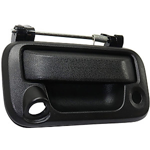 Garage-Pro Tailgate Handle Compatible with 2007-2010 Ford Explorer Sport Trac, Fits 2006-2008 Lincoln Mark LT, Fits 2004-2014 Ford F-150 Textured Black Old Body Style Exterior