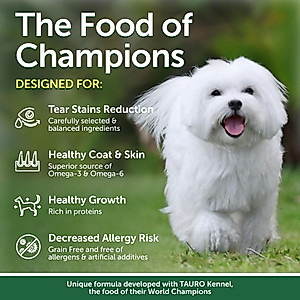 Nature's Protection Superior Care White Dogs Dry Dog Food with Lamb and Rice for Adult Small and Mini Breeds Light Coated Dogs 3.3lb