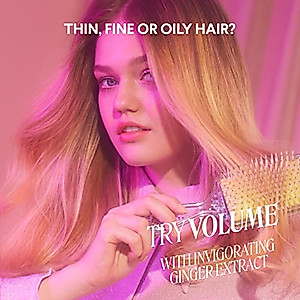 MONDAY HAIRCARE Volume Shampoo + Conditioner Set (2 Pack) 12oz Each for Thin, Fine, and Oily Hair, Made from Coconut Oil, Ginger Extract, & Vitamin E, 100% Recyclable Bottles