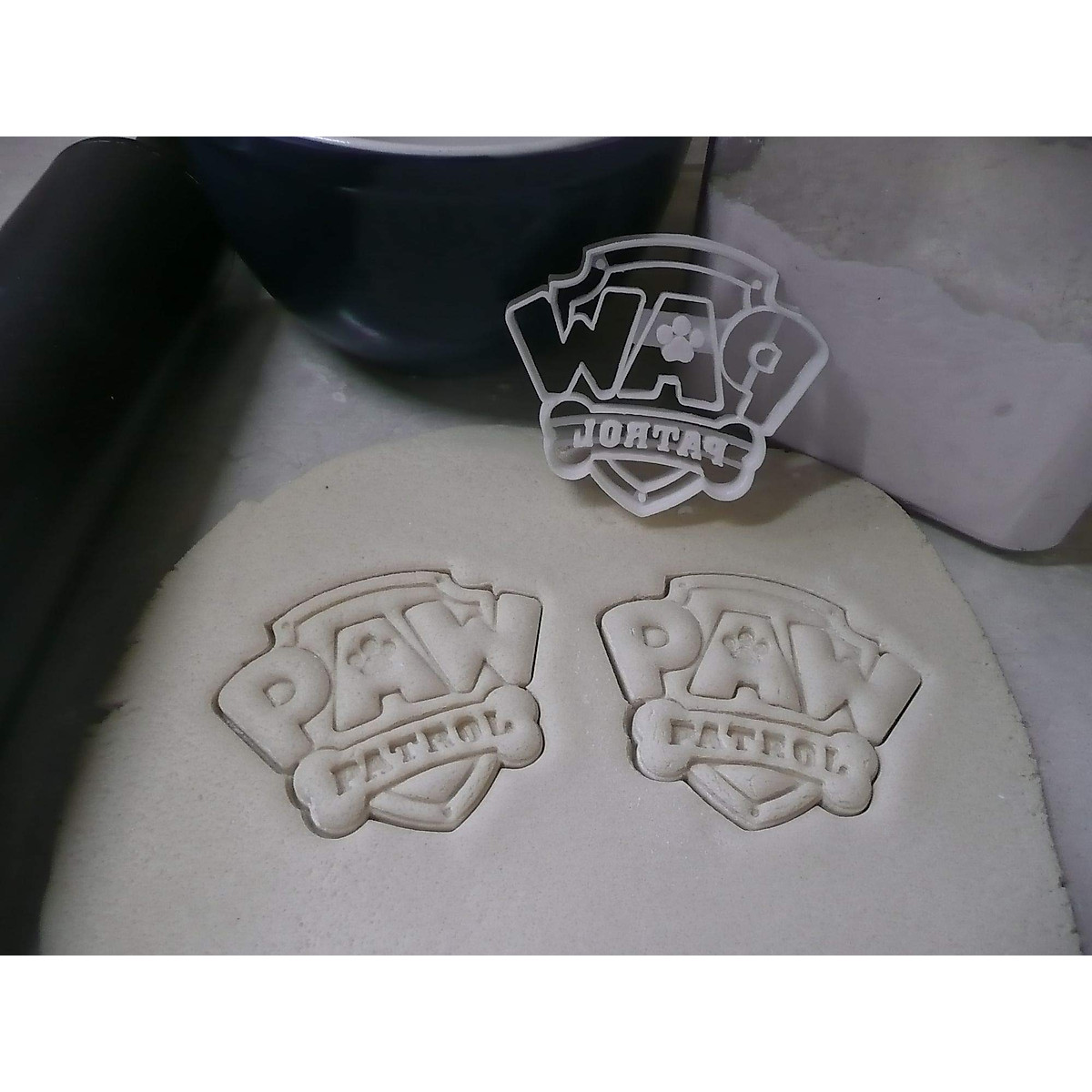 INSPIRED BY PAW PATROL THEMED CARTOON TV SHOW RESCUE DOGS COOKIE CUTTER MADE IN USA PR789