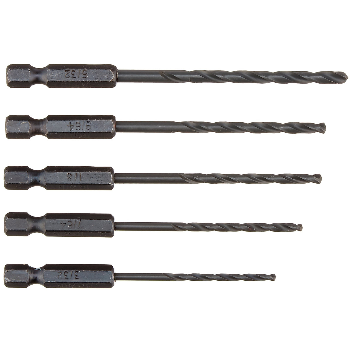 Irwin Tools 4935642 Oxide Hex Shank Drill Bit, 1/16-Inch, Black