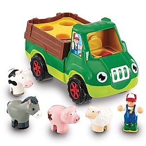 Wow Toys Freddie Farm Truck (6 Piece Play Set), White
