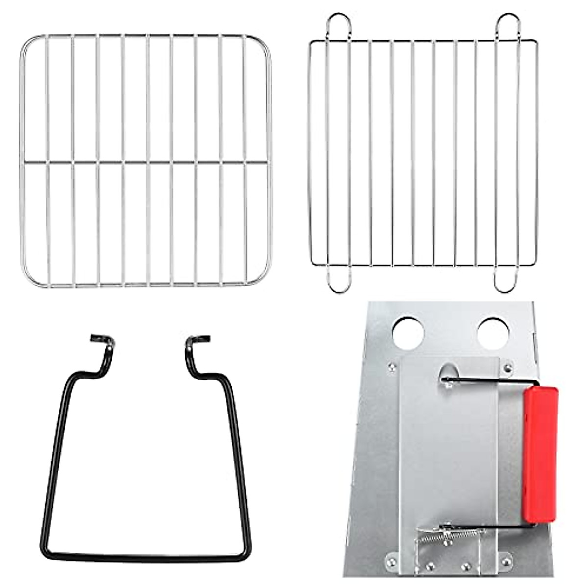 YSSOA Charcoal Chimney Starter Foldable, Collapsible, Silver