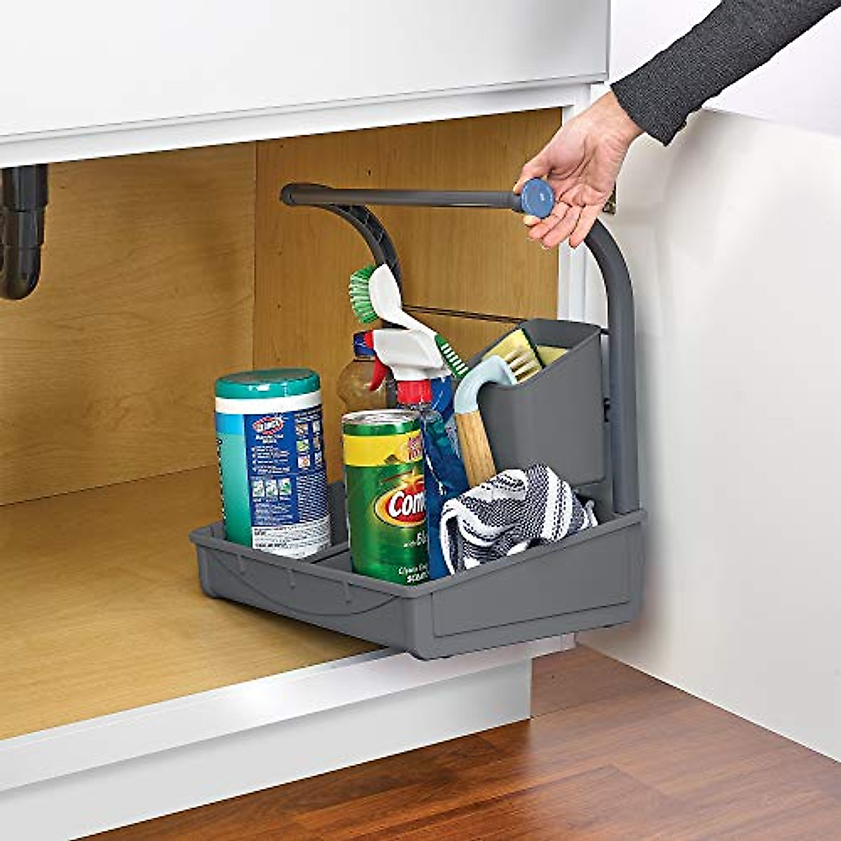 Polder Under Sink Cleaning Supplies Organizer/Storage Caddy