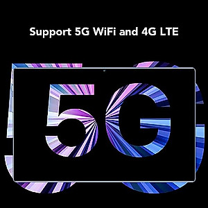 HEEPDD HD Tablet Gaming Tablet Aluminum Alloy 8GB RAM 256GB ROM 10.1 Inch FHD Octa Core CPU for Family (US Plug)