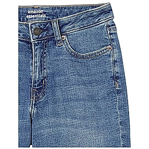 Amazon Essentials Women's 9" Denim Bermuda Shorts, Medium Wash, 16