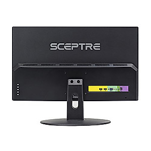 Sceptre E275W-19203R 27 inch1080P LED Monitor 99% sRGB 2X HDMI VGA Build-In Speakers, Machine Black (E275W-19203R series)