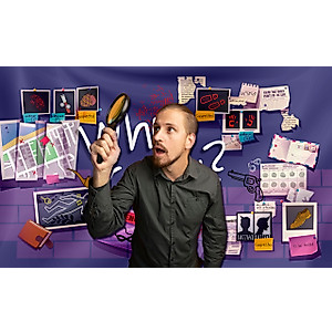 Murder Mystery Party Backdrop – Detective Party Banner, Mystery Party Background, Murder Mystery Party Decor, Spy-Themed Party Decorations - (70” x 43”)