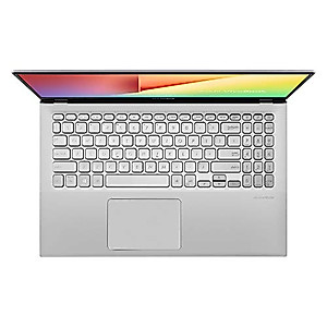 ASUS VivoBook S15 S512 Thin and Light 15.6” FHD, Intel Core i7-8565U CPU, 8GB DDR4 RAM, 256GB PCIe NVMe SSD + 1TB HDD, Windows 10 Home, S512FA-DB71, Silver Metal