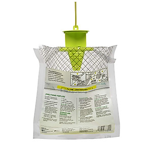 RESCUE! Outdoor Disposable Hanging Fly Trap - 18 Traps