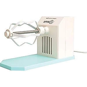 We R Memory Keepers 0633356604990 Spin It-Motorized Rotary Drying Tool, 1 Count (Pack of 1), White